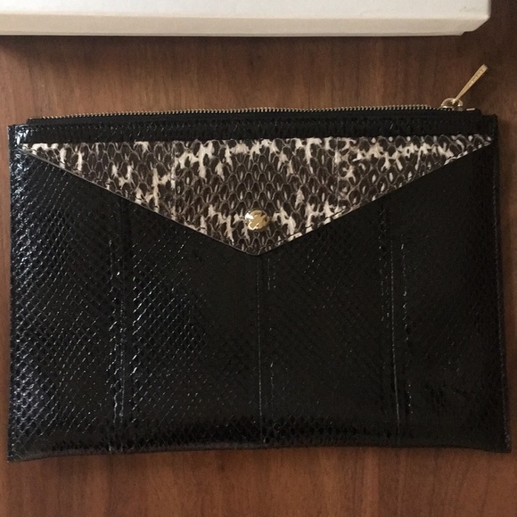 Givenchy | Bags | Givenchy Snakeskin Medium Envelope Clutch | Poshmark